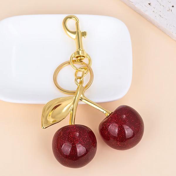 Cherry Bag Charm / Keychain | Jane.com